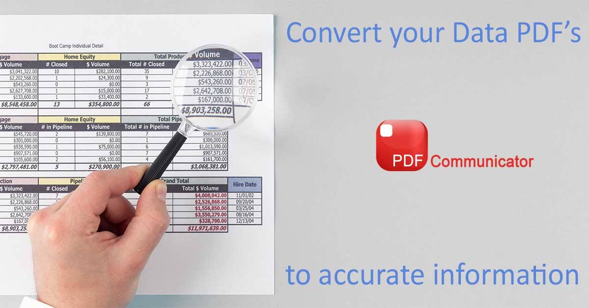PDF automatisch omzetten maak je eenvoudiger met EasyData