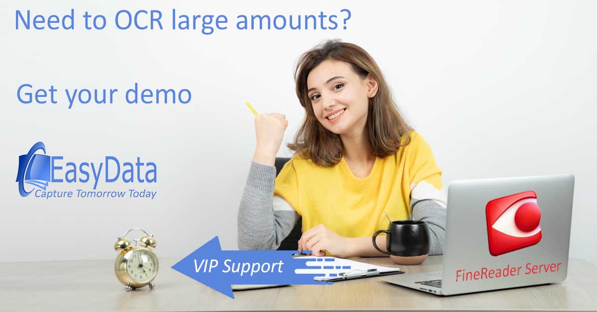 ABBYY FineReader Server, de ABBYY oplossing voor OCR volume
